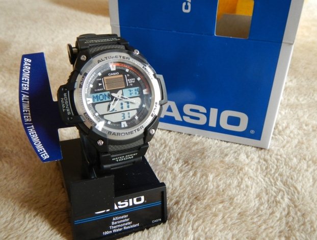 SGW-400H-1BVER, купить мужские часы Casio SGW-400H-1BVER коллекция Pro-trek - Киев, Украина ...